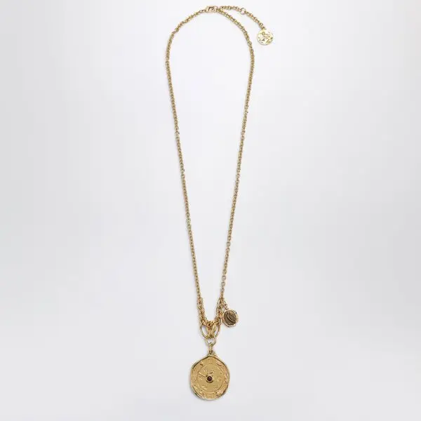 Chloé Zodiac Pendant Necklace - Yellow