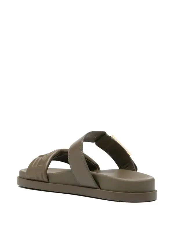 Fendi Feel Leather Sandals