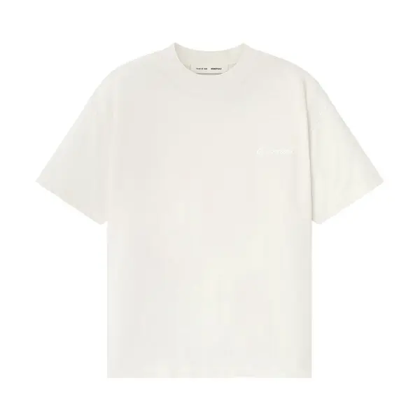 Fear Of God Embroidered Essential Tee - Cream