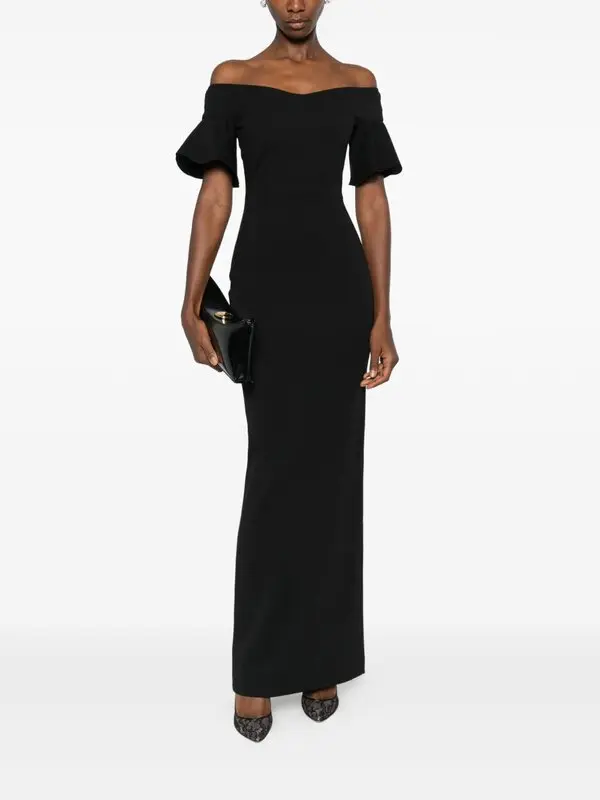 Solace London Cielo Maxi Dress - Black