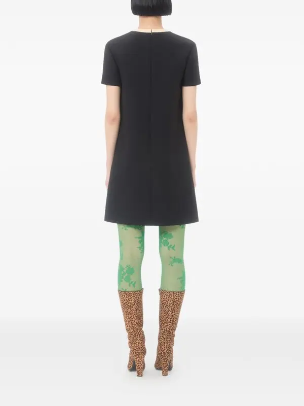 Valentino Garavani Wool And Silk-blend Dress