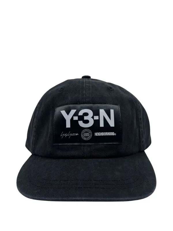 Y 3 X NBHD Logo Baseball Cap - Black
