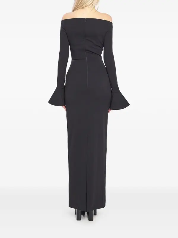 Solace London Anica Maxi Dress - Black