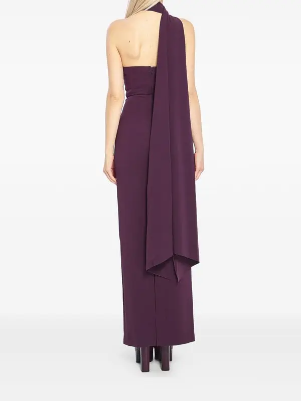 Solace London Demi Maxi Dress - Purple