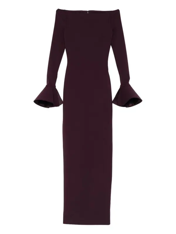 Solace London Anica Maxi Dress - Purple