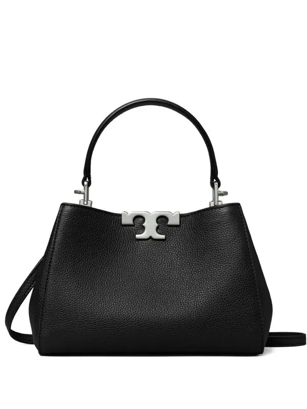 Tory Burch Eleanor Mini Leather Handbag - Black