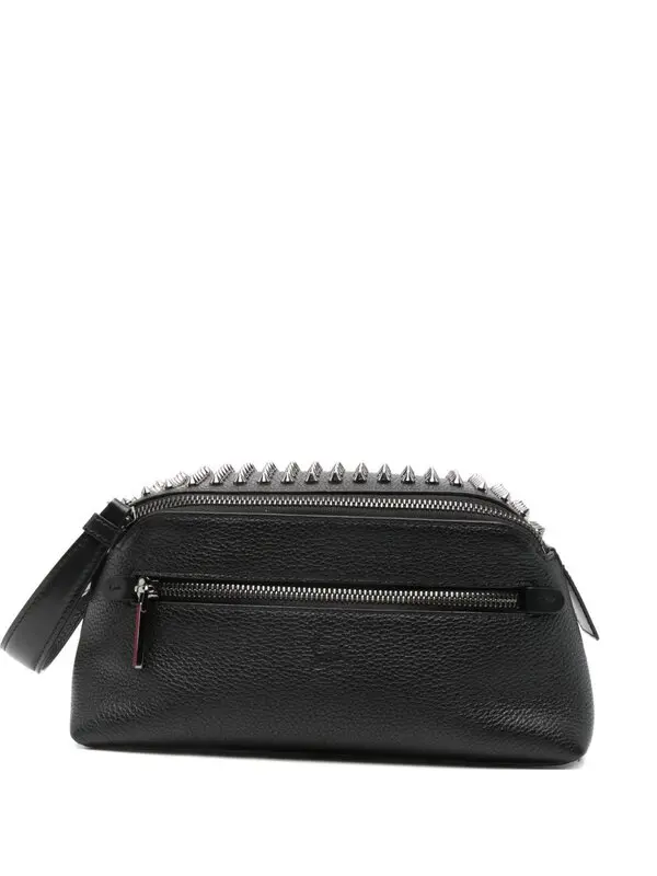 CHRISTIAN LOUBOUTIN Leather Pouch - Black