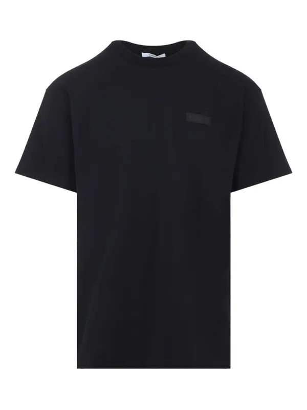 Givenchy Logo Cotton T Shirt - Black