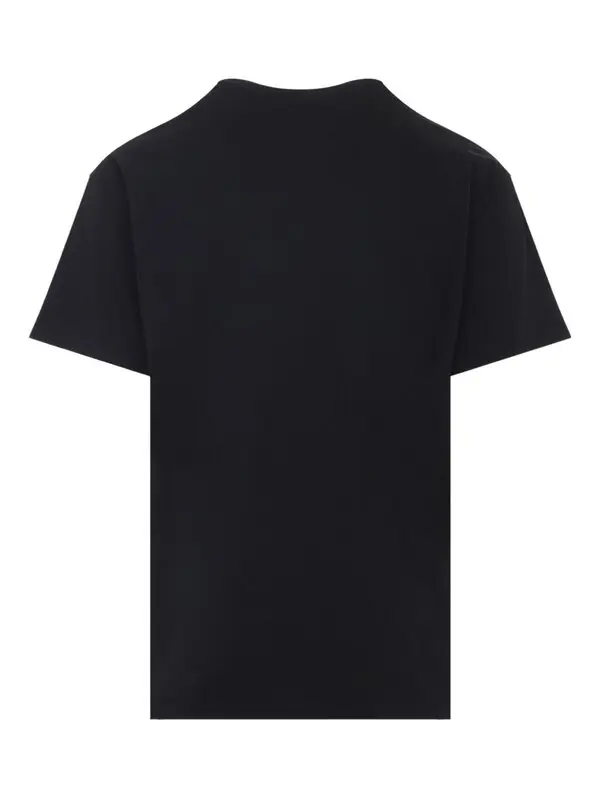 Givenchy Logo Cotton T Shirt - Black