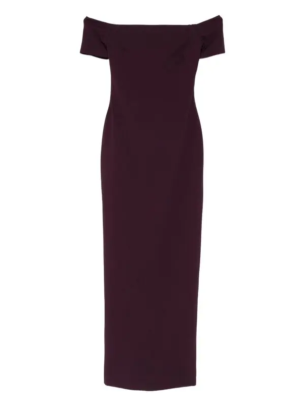 Solace London Nile Maxi Dress - Purple