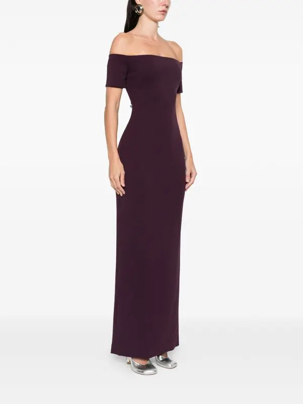 Solace London Nile Maxi Dress - Purple