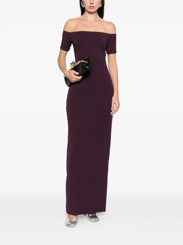Solace London Nile Maxi Dress - Purple