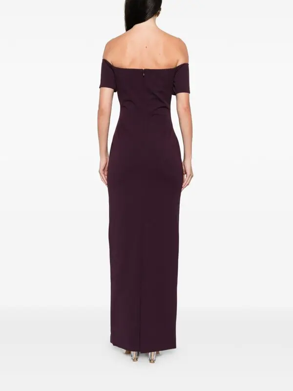 Solace London Nile Maxi Dress - Purple
