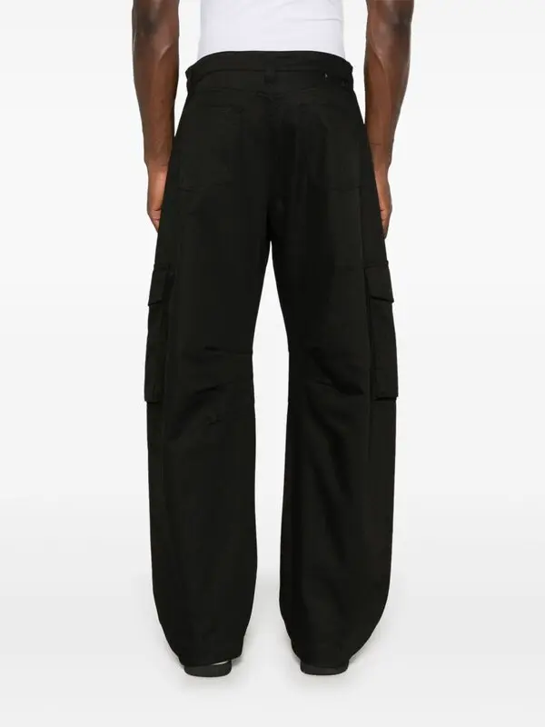 GOLDEN GOOSE DELUXE BRAND Cotton Cargo Trousers - Black