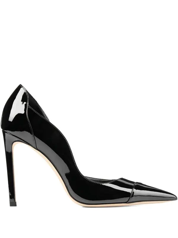JIMMY CHOO Brigitte Patent Leather Pumps - Black