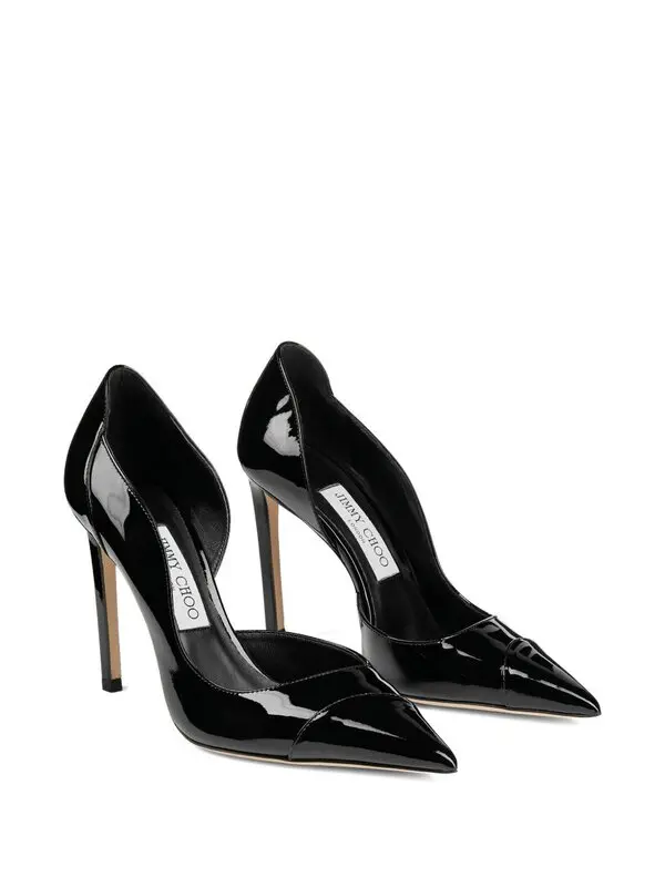 JIMMY CHOO Brigitte Patent Leather Pumps - Black