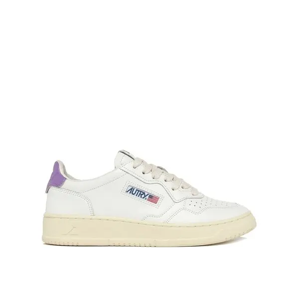 AUTRY Medalist Leather Sneakers - White