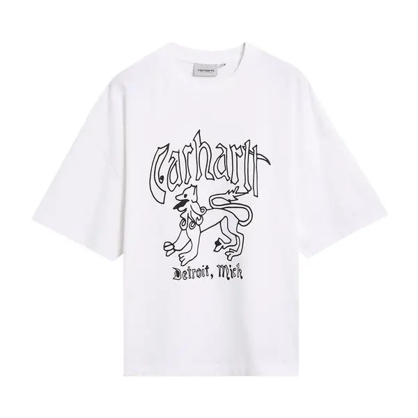 Carhartt Work In Progress Short-sleeve Hackwork T-shirt - White