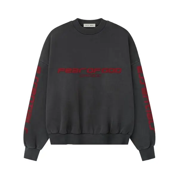 Fear Of God Chicago Heavy Fleece Cropped Sweatshirt