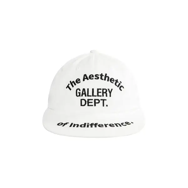 GALLERY DEPT. The Aesthetic Of Indifference Cap - White