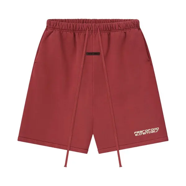 Fear Of God Relaxed Sweatshorts - Red