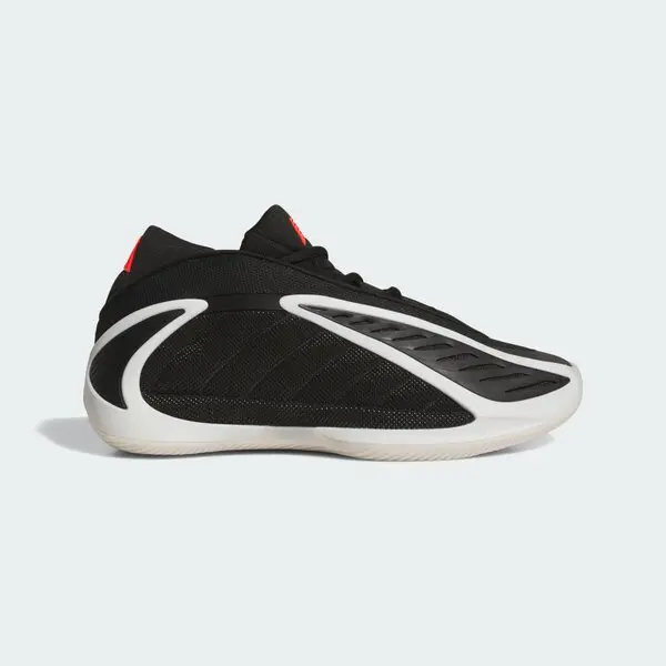 Adidas Anthony Edwards 2 Athletic Sneakers - Core Black / Zero Metalic / Lucid Red