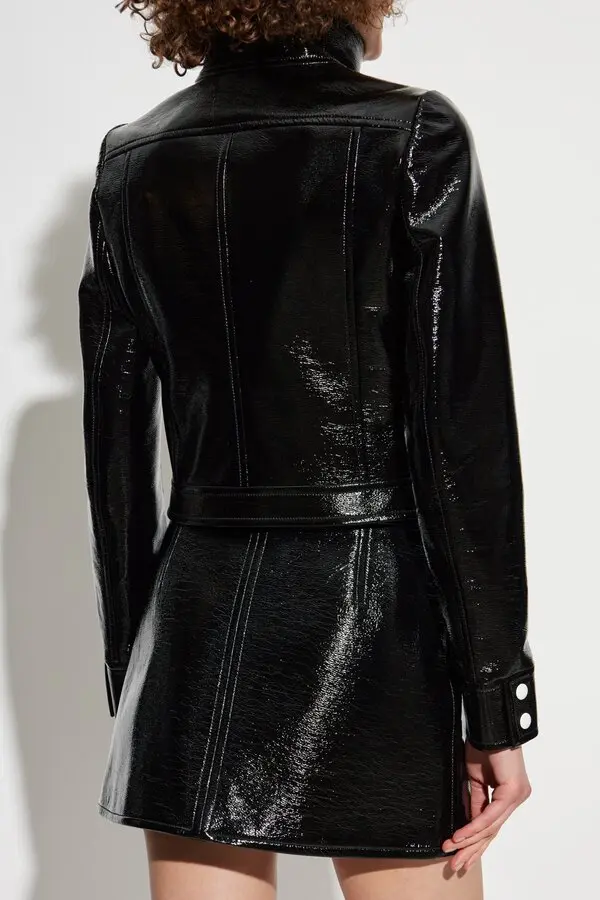 COURREGES Logo Jacket - Black