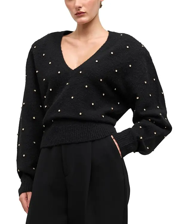 Ronny Kobo Corin V-neck Sweater