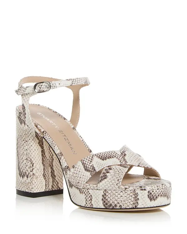 STUART WEITZMAN Dayna Ii Platform Sandals - Animal