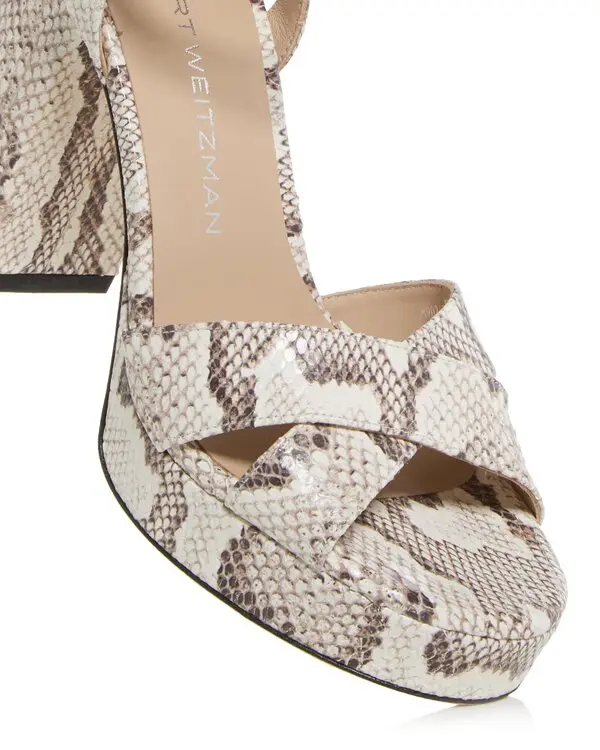 STUART WEITZMAN Dayna Ii Platform Sandals - Animal