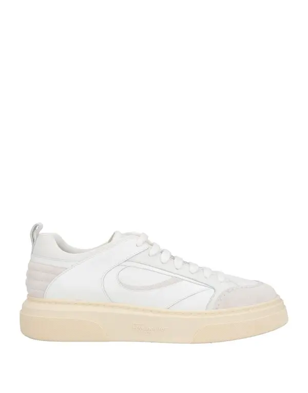 FERRAGAMO Low-top Calfskin Sneakers