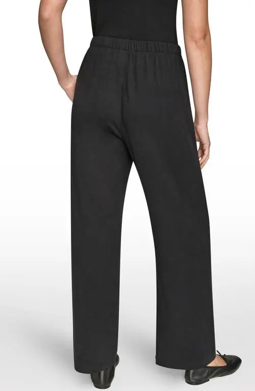 Donna Karan New York High-waist Wide-leg Pull-on Trousers