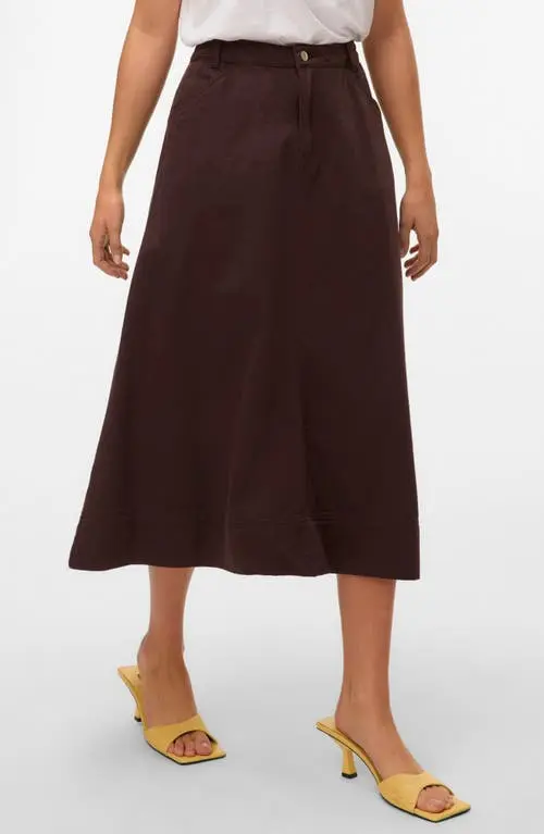 Vero Moda Filia A-line Denim Skirt