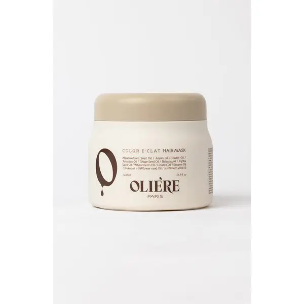 OLIERE PARIS Color Éclat Color-protect Repair Hair Mask - White