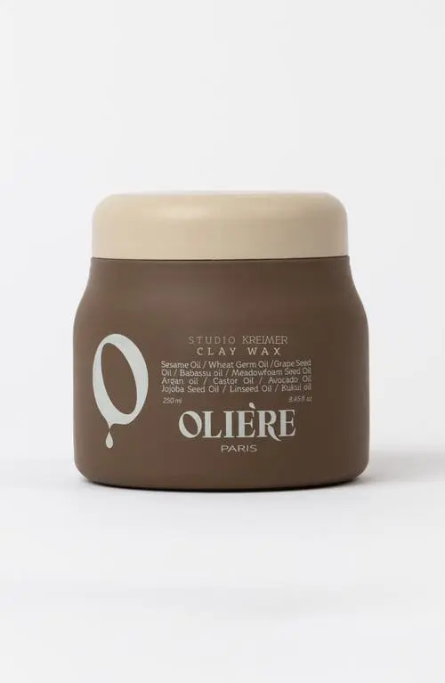 OLIERE PARIS Studio Clay Cream Wax - Brown