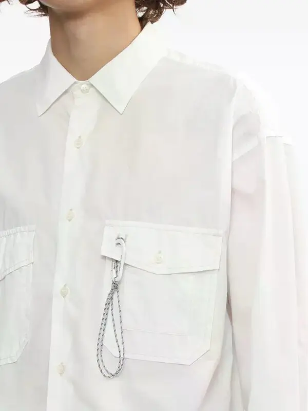 AND WANDER Flap-pocket Shirt