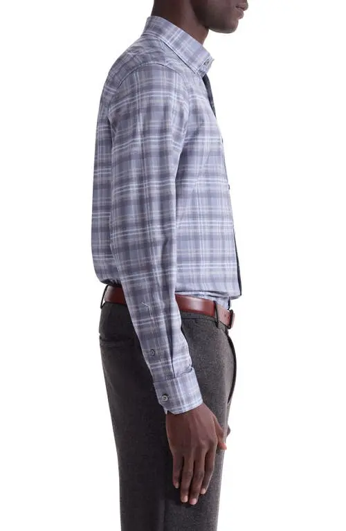 Bugatchi Jules Ooohcotton® Plaid Button-up Shirt