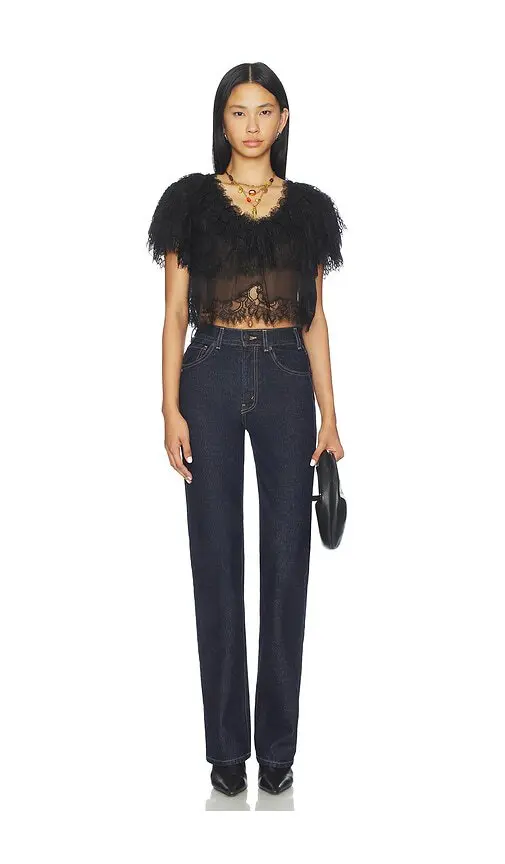 LoveShackFancy Vienne Top