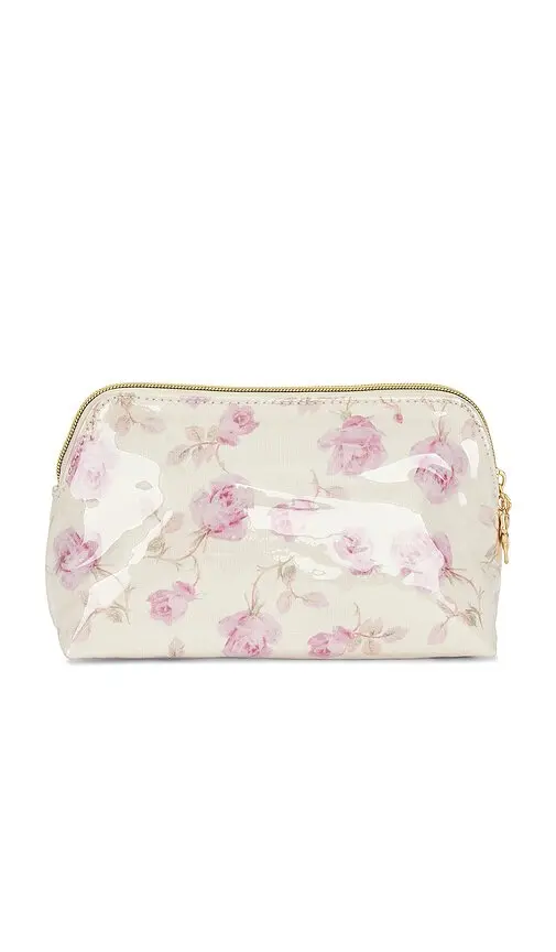 LoveShackFancy Small Travel Pouch In White