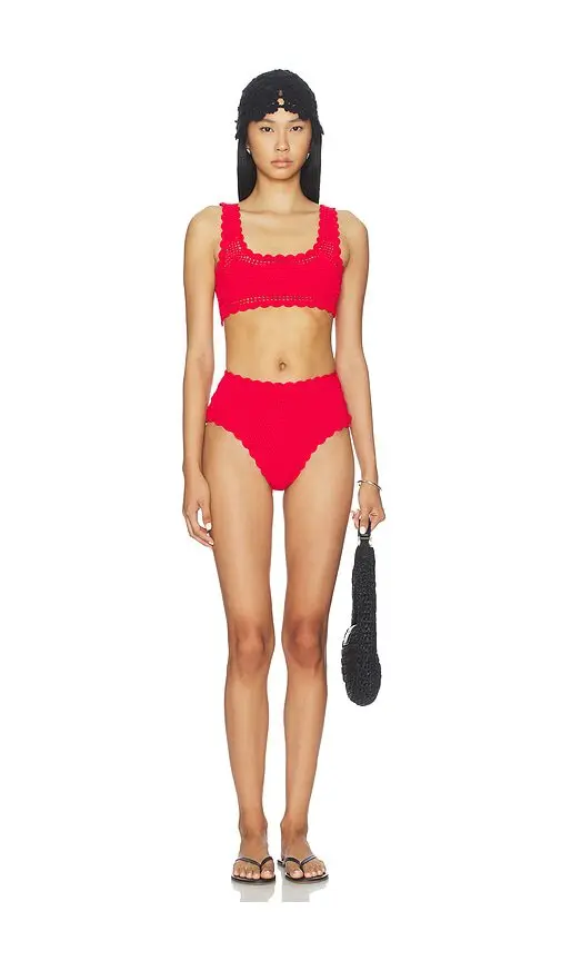 Beach Riot Kirby Bikini Bottom - Ruby