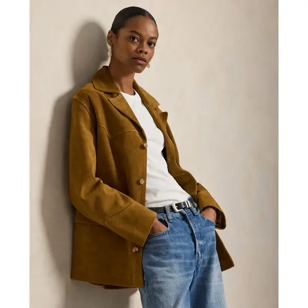 Ralph Lauren Western Suede Jacket