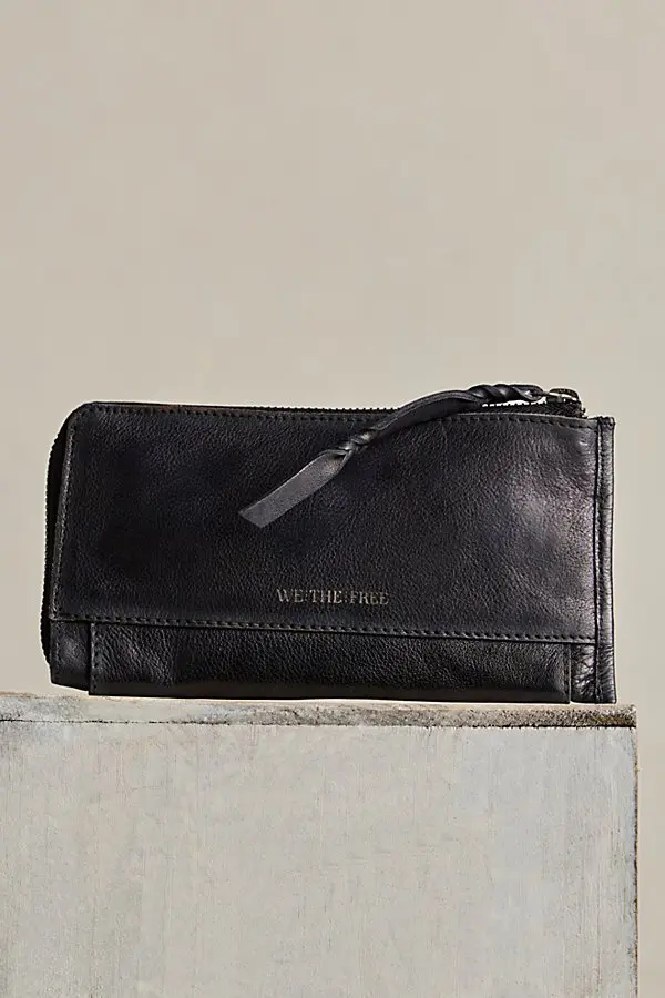 Free People We The Free Emerson Wallet - Black