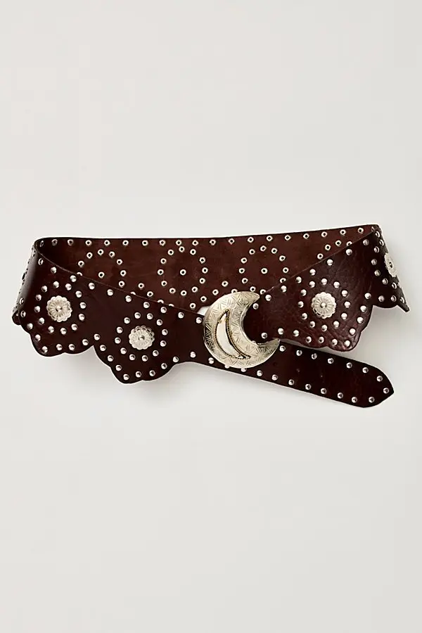 Free People Full Moon Fever Belt - Espresso