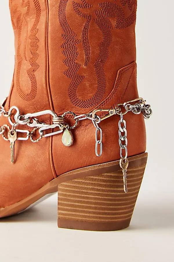 Free People Boot Harness - Mixed Metal