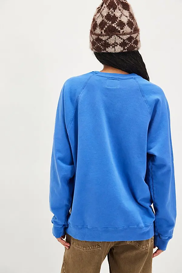 The Original Retro Brand Great Escape Pullover - Amparo Blue