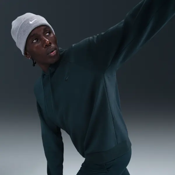 Nike Primary Fleece Dri-fit Uv Pullover Performance Hoodie