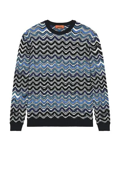 Missoni Crewneck Sweater - Blue Tones