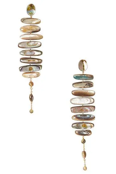 Chan Luu Mizumi Drop Earrings - Abalone