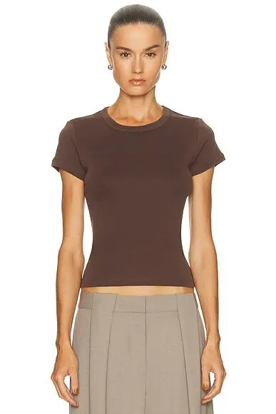 ST. AGNI Organic Cotton Baby Tee - Fudge