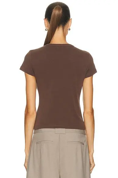 ST. AGNI Organic Cotton Baby Tee - Fudge